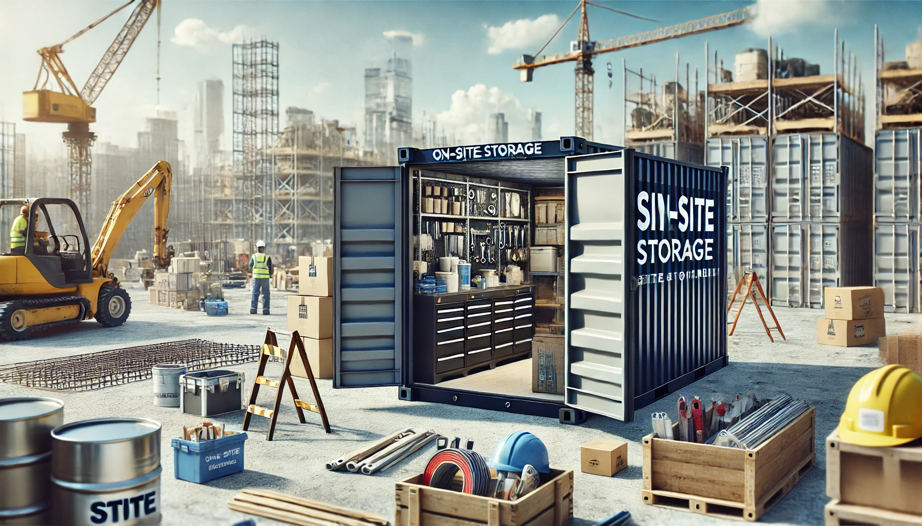 The Importance of On-Site Storage for Your Construction Projects - Site ...