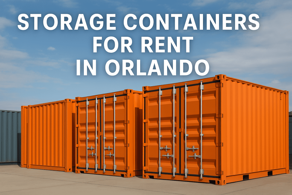 Affordable Storage Containers for Rent in Orlando, FL - Site Storage, Inc.